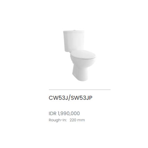 Jual Closet Kloset duduk TOTO Close Coupled Toilet Kualitas1 GradeA ...