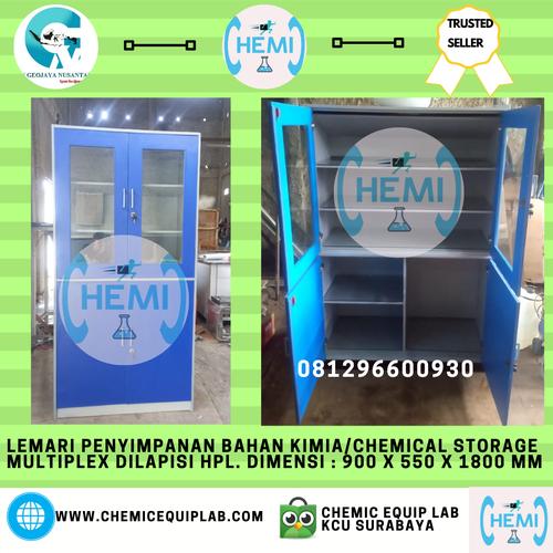 Jual ALAT LAB CHEMICAL STORAGE HPL LEMARI PENYIMPANAN BAHAN KIMIA 90x55x180 - Kab. Sidoarjo ...