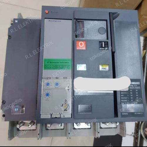 Jual Schneider MCCB NS1250N NS1250 4P 4POLE 1250A MOTORIZED UVT MIC 2.0 ...