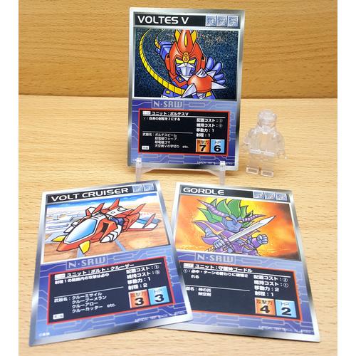 Jual 1997 Super Robot Wars Scramble Gather Voltes V Set Srw Card Game
