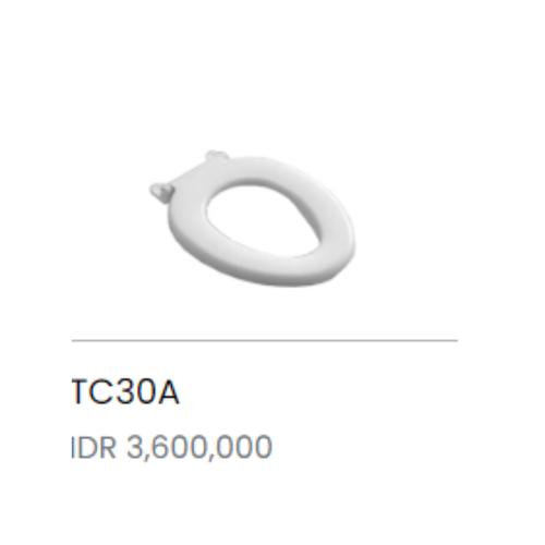 Jual TOTO SEAT COVER PENUTUP KURSI Toilet GRADE A TC30A - Kab. Bandung ...