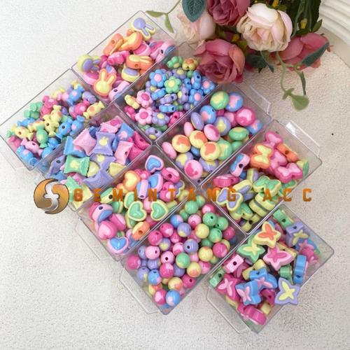 Jual Manik Pastel Luxury Sweet Mote Pastel Chic Bahan Aksesoris DIY ...
