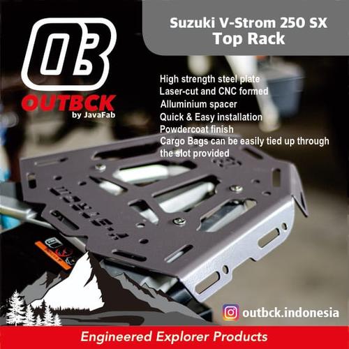 Jual OUTBCK Suzuki V-Strom 250sx Top Rack - Jakarta Selatan - Caos ...