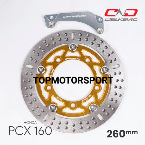 Jual DISC PCX 160 / VARIO 160 PIRINGAN CAKRAM UKURAN 260MM D05 DELKEVIC ...