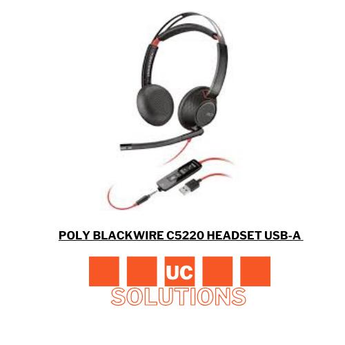 Promo Poly Blackwire C5220 Headset USB-A Stereo Cicil 0% 3x - Jakarta ...
