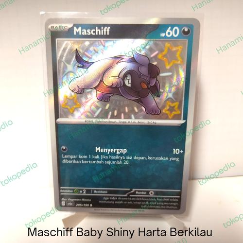 Jual Maschiff Baby Shiny Harta Berkilau Pokemon TCG Indonesia - Jakarta ...