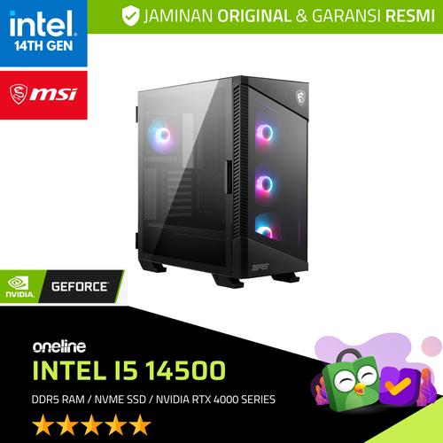 Promo PC MSI Intel Core i5 14500 / DDR5 / 1TB SSD / NVIDIA | PC Rakitan ...