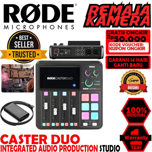 Promo RODE RODECASTER DUO INTEGRATED AUDIO PRODUCTION STUDIO - GARANSI ...