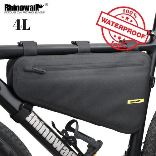 Jual Tas Frame Sepeda Rhinowalk 4L X20654 Bike Frame Bag Roadbike MTB ...