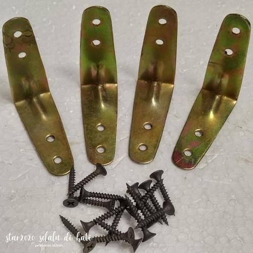 Jual siku meja siku kaki meja penguat meja dan kursi kayu 1set ...