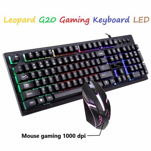 Jual Paket Combo Keyboard Gsming RGB with Mouse Gaming Bundle ...