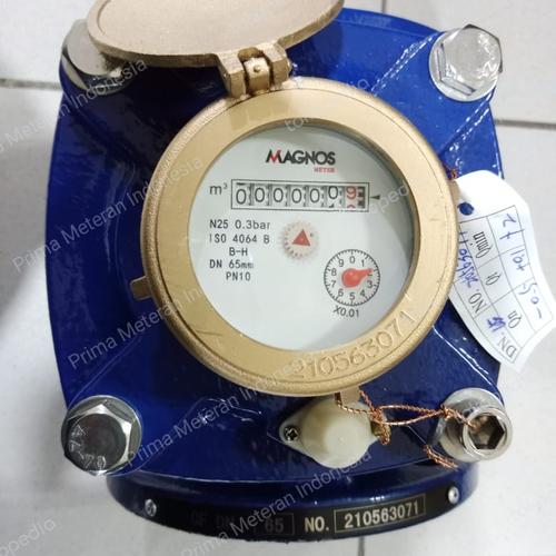 Jual Water Meter Magnoss 2,5 inch DN65 mm/Meteran air Magnos 50°C - Jakarta Barat - Prima ...