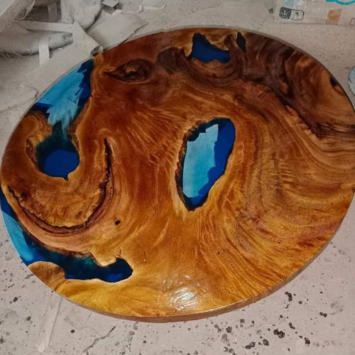 Jual Meja Resin Bulat | Meja Resin Minimalis - Kab. Jepara - KATSURO ...