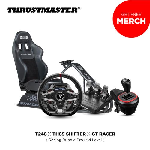 Promo Thrustmaster Bundling Racing Simulator Pro Mid Level T248 XBOX PC PS5 Cicil 0% 3x ...