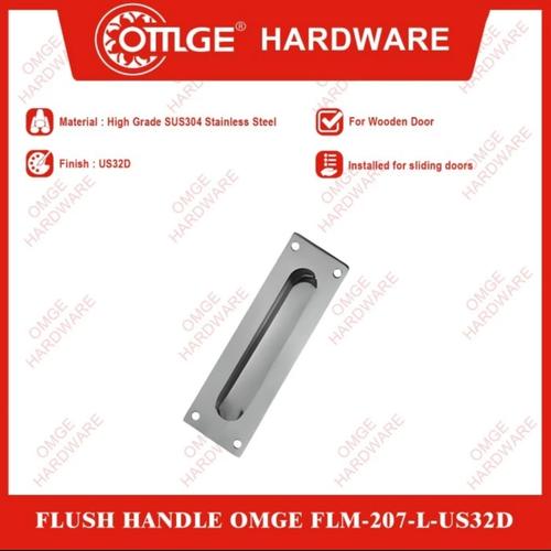 Jual Flush Handle Omge FLM-207-L / Handle Pintu Geser / Handel Tanam ...