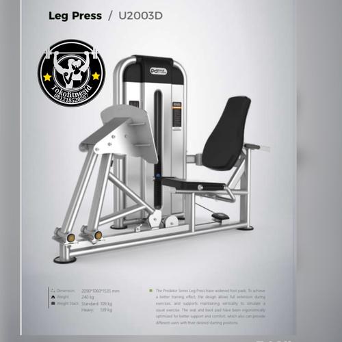 Jual Dhz Leg Press Machine U2003D Seated Leg press Predator - Kota ...
