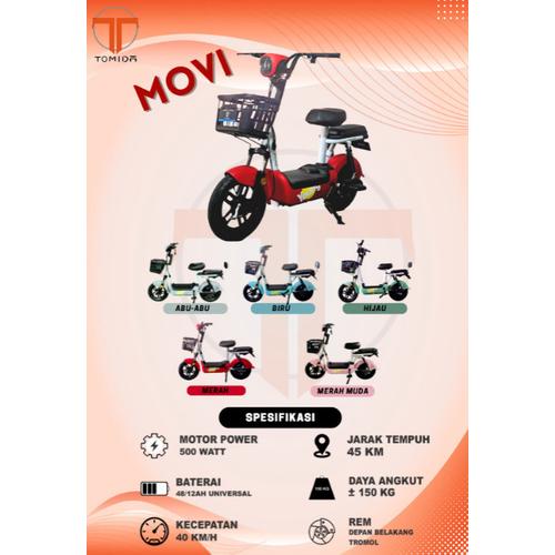 Jual Sepeda Motor Listrik Tomida MOVI Moped Electric U winfly Solos SNI ...