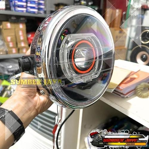Jual LMP reflektor lampu depan ninja semi biled ninja r ninja ss pnp ...
