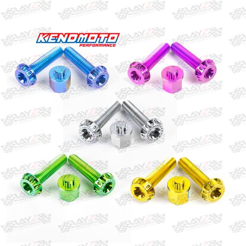 Jual KENDMOTO BAUT TITANIUM SECRET + SECRET KEY - Blue, M8x20 - Jakarta ...