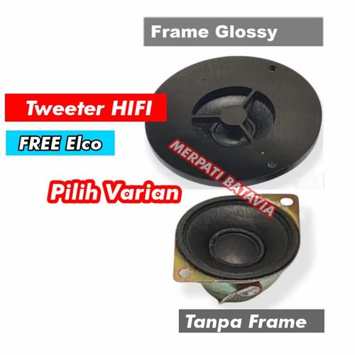 Jual Speaker Tweeter Super HiFi Sound Clear Mini Twiter Hi Fi 8 Ohm ...