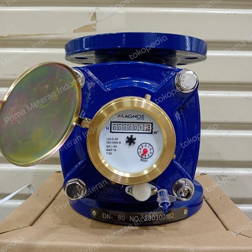 Jual water Meter Magnos 3 Inch DN80 mm/Meteran Air 50°C - Jakarta Barat ...