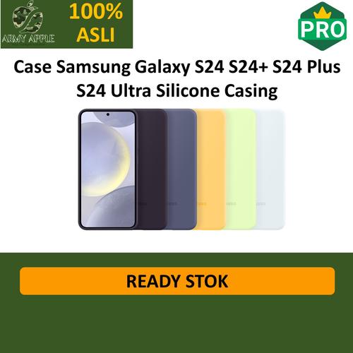 Jual Case Samsung Galaxy S24 S24+ S24 Plus S24 Ultra Silicone Casing ...