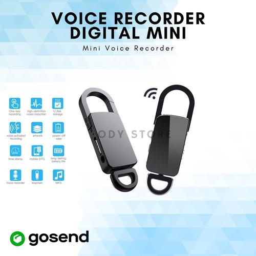 Promo PEREKAM SUARA HYPERBOLIC ALAT REKAM DIGITAL VOICE RECORDER MINI ...