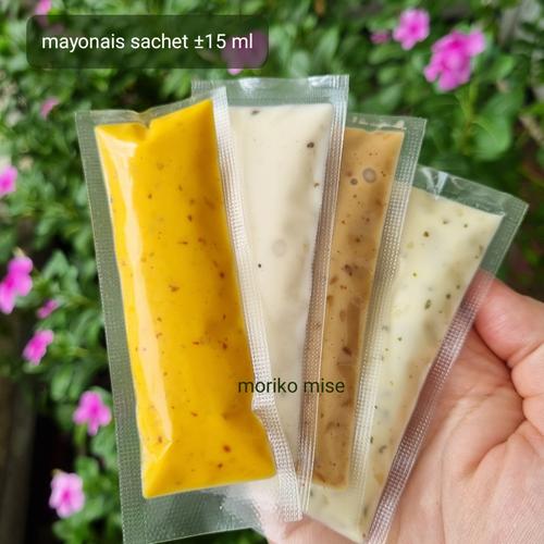 Jual mayonais sachet mayo salad dressing mustard tar thousand caesar ...