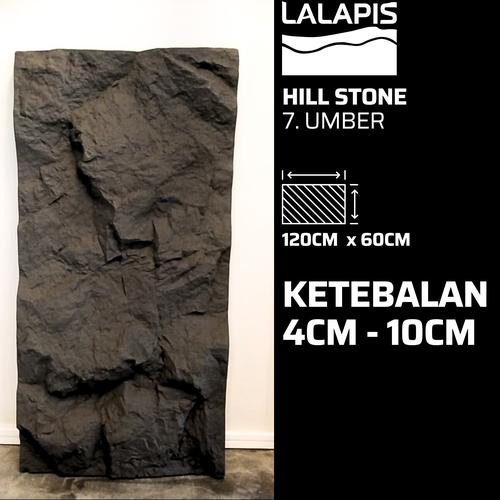 Jual LALAPIS - PANEL BATU 3D FOAM - HILL STONE TEBAL 4 - 10 CM - ASH ...