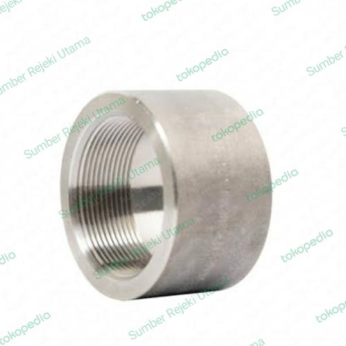 Jual Half Coupling Class 3000 SS304 drat 1" inch - Jakarta Barat ...