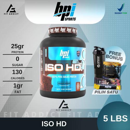 Jual BPI Sports iso HD IsoHD 5 Lbs 5Lbs 5 Lb 5Lb Whey Protein Isolate ...