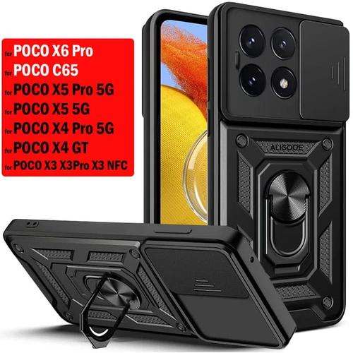 Jual Case POCO X6 X5 PRO 5G Armor Defence Series Ring Cover - POCO X5 ...