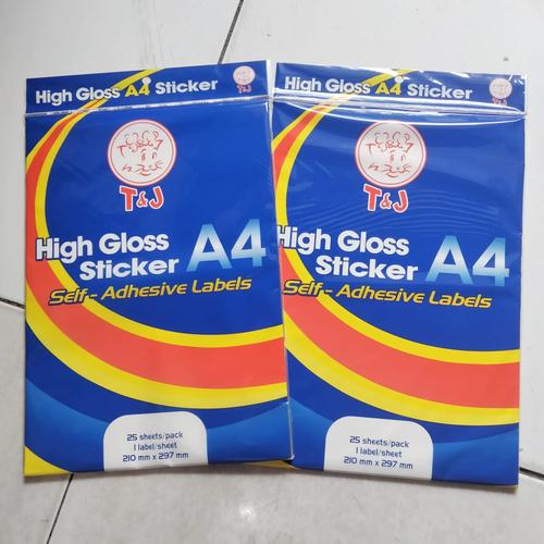 Jual Sticker Label High Gloss Tom & Jerry A4 25 Lembar - Jakarta Barat ...