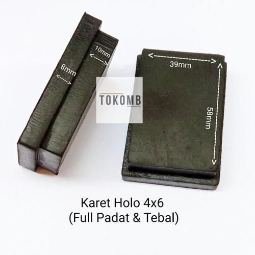 Jual Karet Holo 4x6 Full Padat Kaki Kursi Meja Rak Tutup Besi Hollow ...