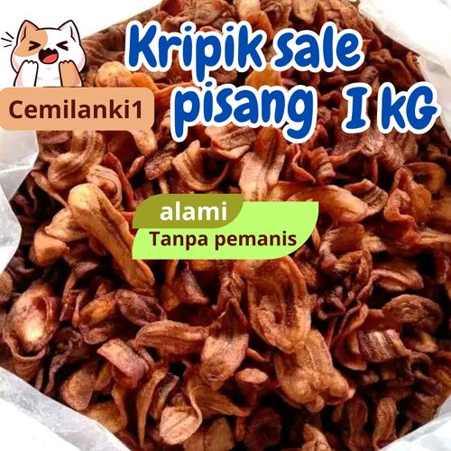 Jual Keripik Pisang Kripik Pisang Manis Sale Pisang Kering 1kg 500 Grm Kab Kebumen