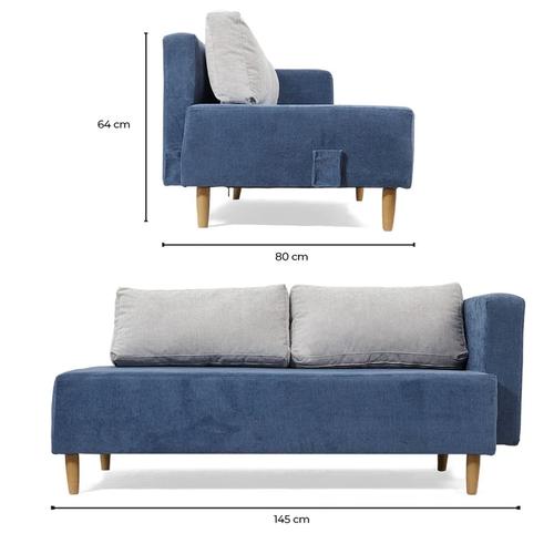 Jual Kursi Sofa Jumbo Aesthetic / Sofa Duduk Kain Ottoman Minimalis ...