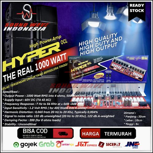 Jual KIT HYPER OCL 1.000 WATT POWER AMPLIFIER - Jakarta Barat - SOUND WAVE INDONESIA | Tokopedia