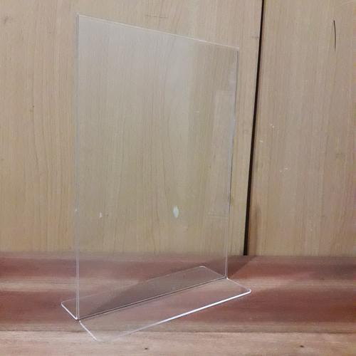 Jual Acrylic standing /papan meja/name plate ukuran A4 21x30cm ...
