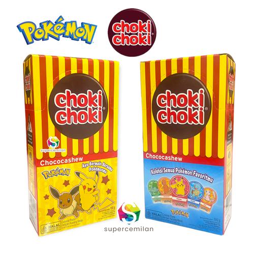 Jual Choki Choki Chococashew (20 pcs) Edisi Medallion Pokemon - Kota ...