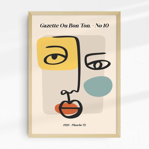 Jual Wall Decor Aesthetic Gazette Ou Bon Ton Poster Hiasan Dinding ...