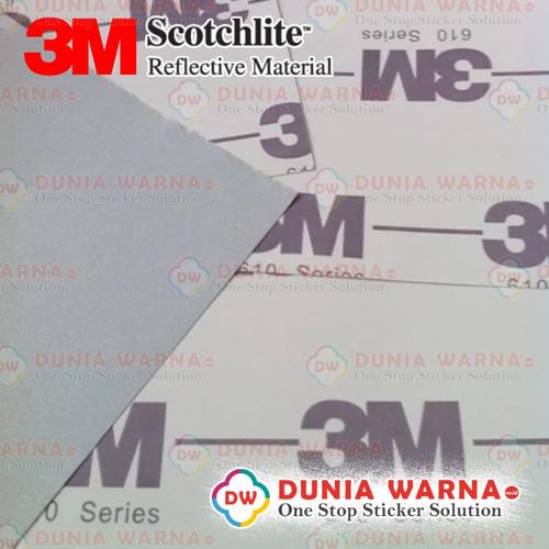 Jual [1 inch] 3M Reflective 610 Series 24 mm Tape Pita Scotlight Sticker - Putih - Jakarta Pusat ...
