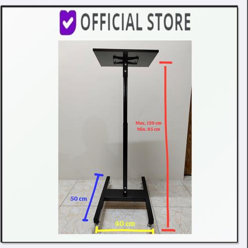 Jual STAND MEJA / STAND PROYEKTOR RODA / TATAKAN PROYEKTOR RODAHIGH ...