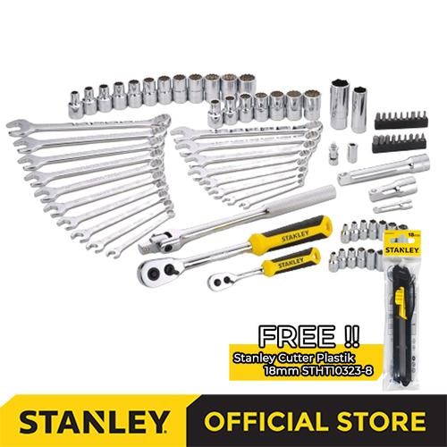 Promo Stanley Mechanical Tool & Wrench Set 79 pcs STMT82780-LA Cicil 0% ...