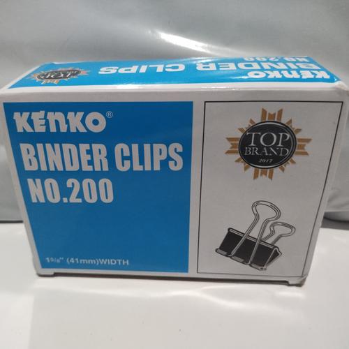 Jual Binder Clip 200 Kenko Penjepit Kertas Klip - Kota Bekasi - hnto ...