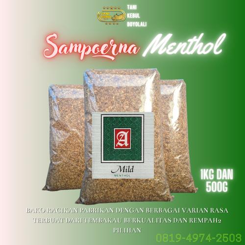 Jual Tembakau Racikan Pabrikan Smp Mil Mnth0l 1kg - 500gr, PREMIUM ...
