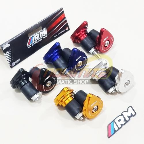 Jual Jalu Stang ARM Bar End Pipih NMAX Aerox Lexi Mio ADV PCX Vario ...