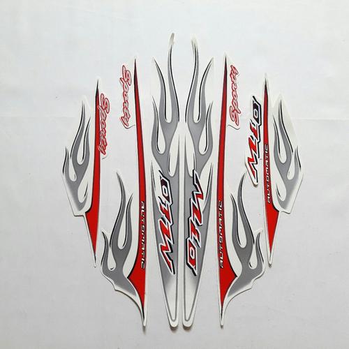 Jual Striping sticker bodi motor yamaha mio sporty 2006 mio api warna ...