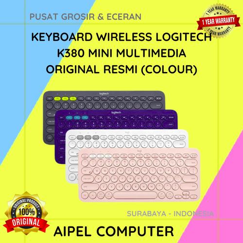 Jual K380 | KEYBOARD WIRELESS LOGITECH K380 MINI MULTIMEDIA ORIGINAL ...