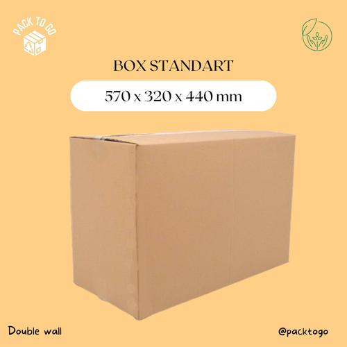 Jual Box Standart (uk 570x320x440mm) / Kardus/ Corrugated Box - LOGO ...