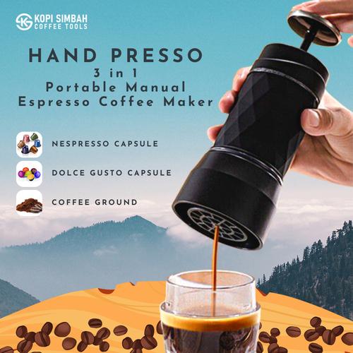 Promo Hand Presso Portable Mini Espresso Coffee Maker 3 In 1 Mirip ...